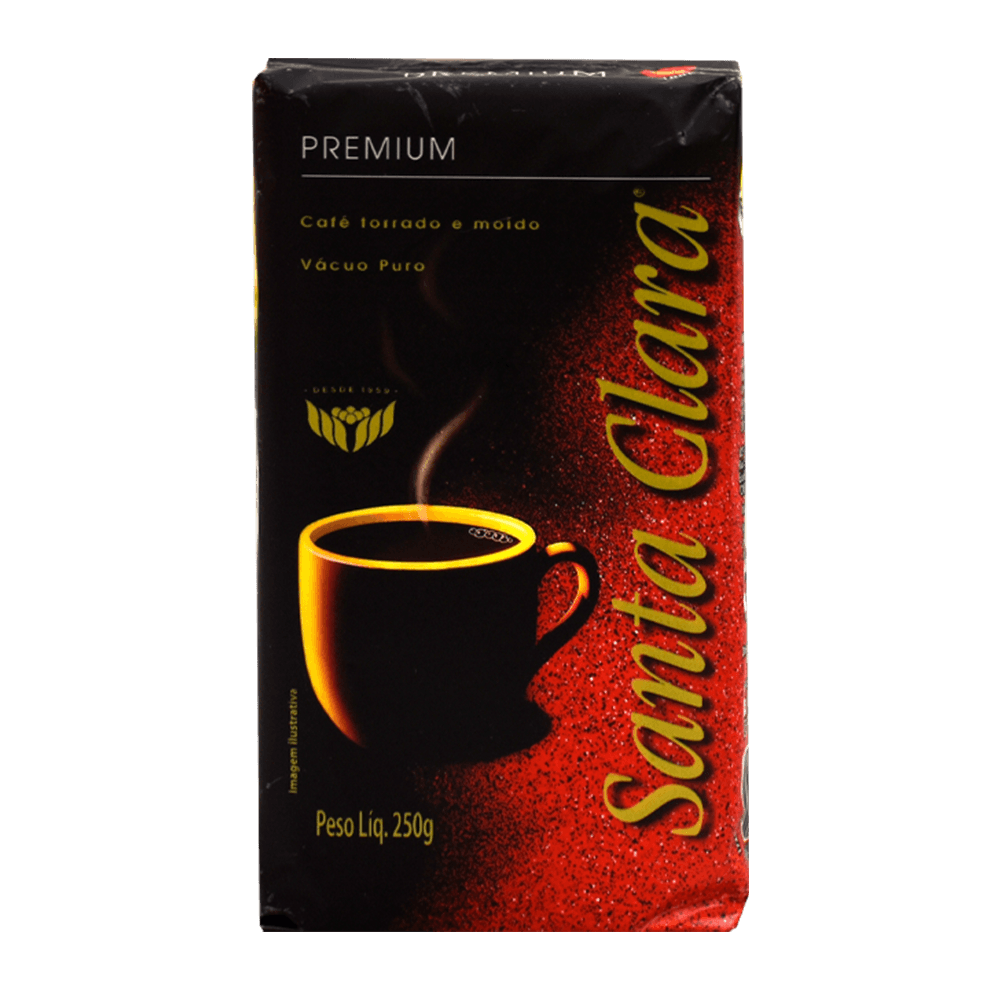 Café Torrado e Moído Santa Clara Premium 250g | Blend Tradicional